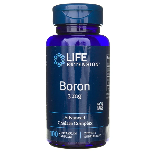 LIFE EXTENSION BORON 3 mg - 100 capsules £5.95 - PicClick UK