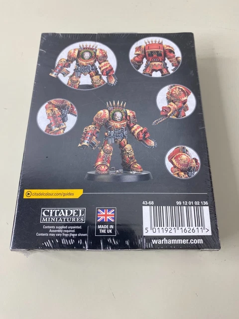 WARHAMMER 40K WORLD EATERS TERMINATOR AZRAKH THE ANNIHILATOR New ...