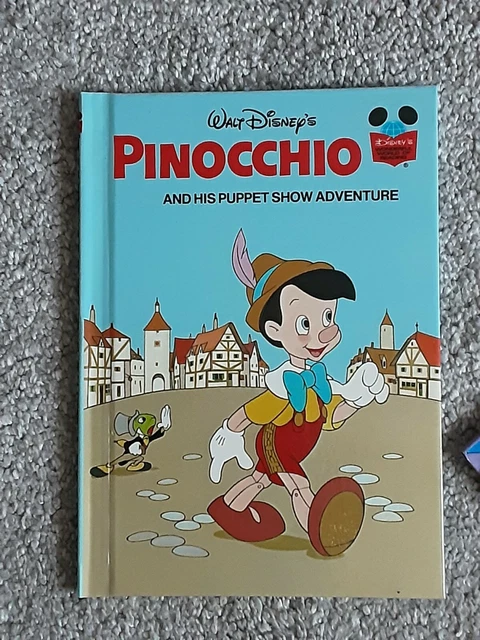 WALT DISNEY BOOK From The 80s PINOCCHIO Short Story pictures walt-disney-book-from-the-80s-pinocchio-short-story-pictures