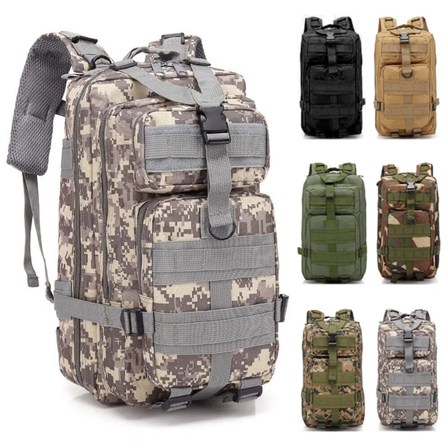 US TACTICAL RUCKSACK Großer Army MOLLE Pack 30 Liter LARGE PACK Armee ...