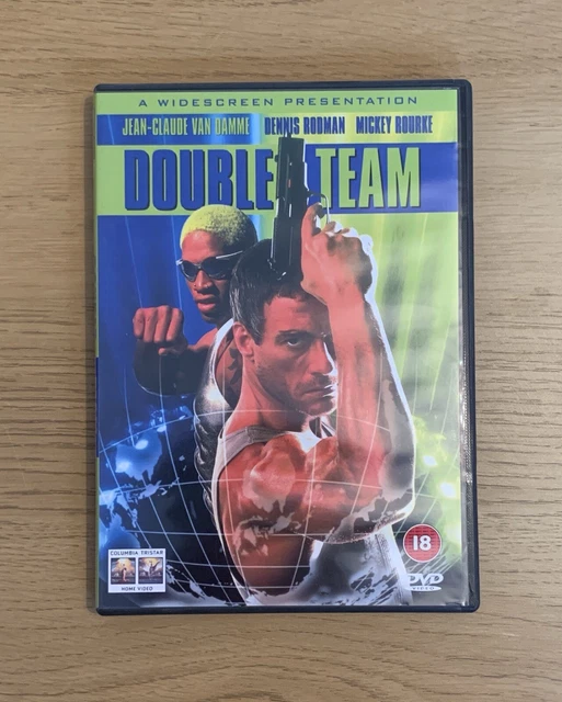 DOUBLE TEAM DVD (2004) Jean-Claude Van Damme, Dennis Rodman, Hark (DIR ...
