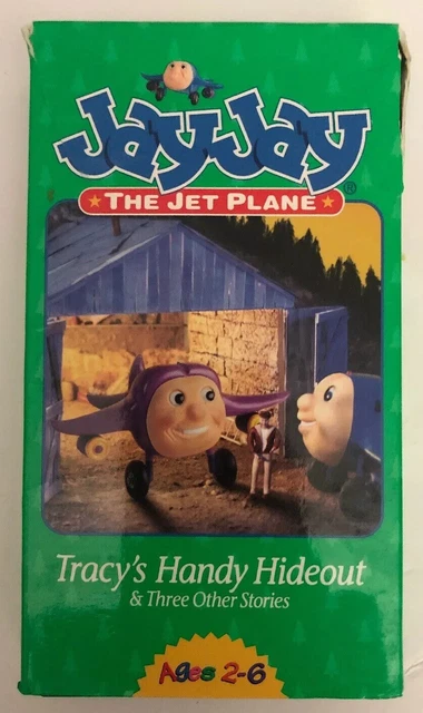 JAY JAY THE Jet Plane-Tracy's Handy Hideout VHS 1995-TESTÉ-RARE VINTAGE ...