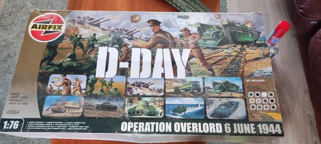 AIRFIX A50162A D-DAY Operation Overlord model + joblot of other models ...