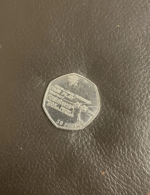 2011 OLYMPIC 50P coin Rowing Circulated Lot 027 £1.00 - PicClick UK