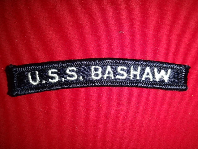 VIETNAM WAR US Navy USS BASHAW SSK-241 Submarine Rocker Patch £4.93 ...