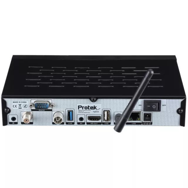 PROTEK X2 4K UHD Linux E2 Récepteur Satellite Wifi Lan 1x DVB-S2 1x Dvb ...