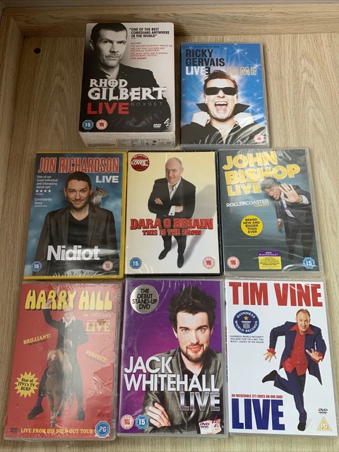 STAND UP COMEDY DVD Bundle Collection British Stand Up | New & Sealed £ ...