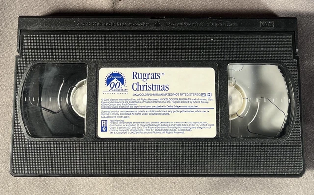 RUGRATS CHRISTMAS (VHS, 2002) Tape Only - No Case - Free Shipping £8.20 ...