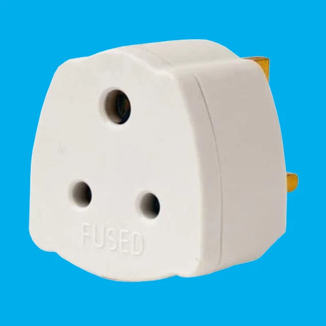 ROND TYPE-D 3-PIN Inde & Sud Afrique BS 546 Prise Vers Secteur Ru ...