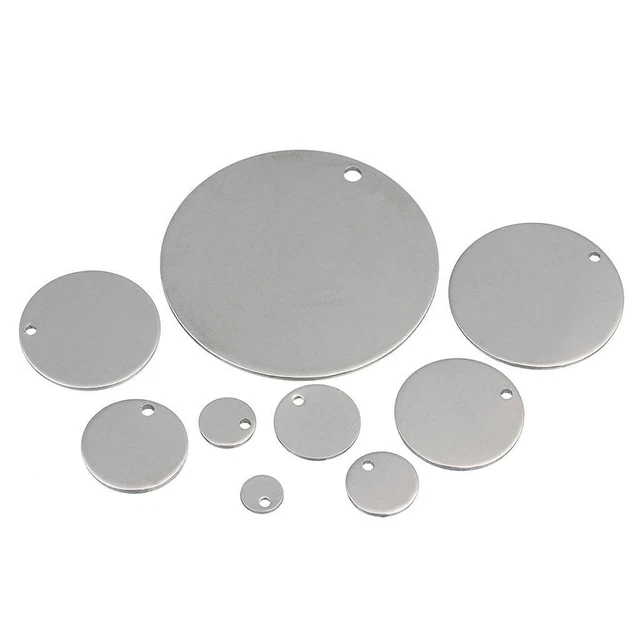 ÉTIQUETTES DE PIÈCES de monnaie plates en métal, 20 pièces, pièces ...