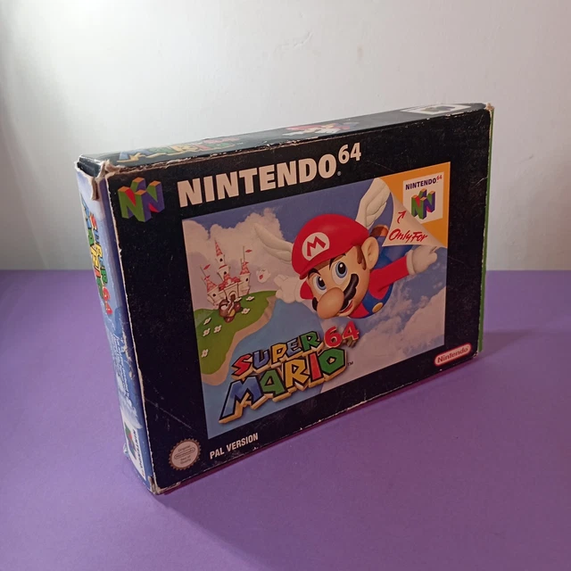 SUPER MARIO 64 - Nintendo 64 - NO GAME - BOX Manual ONLY £25.00 ...