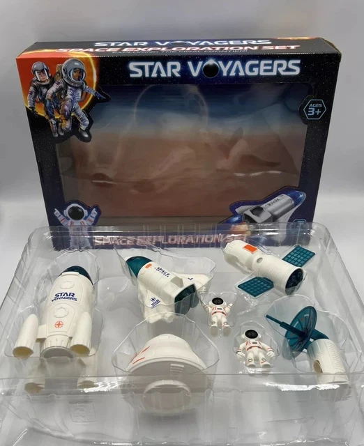 SPACE EXPLORATION PLAY Set Star Voyagers - 7 Pieces - New £14.95 ...
