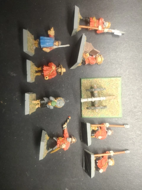 28MM ENGLISH CIVIL War ECW metal ARTILLERY CREW x8 Wargames Foundry £13 ...