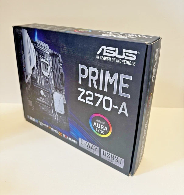 ASUS PRIME Z270-A Socket LGA 1151 ATX Motherboard+Intel Pentium ...