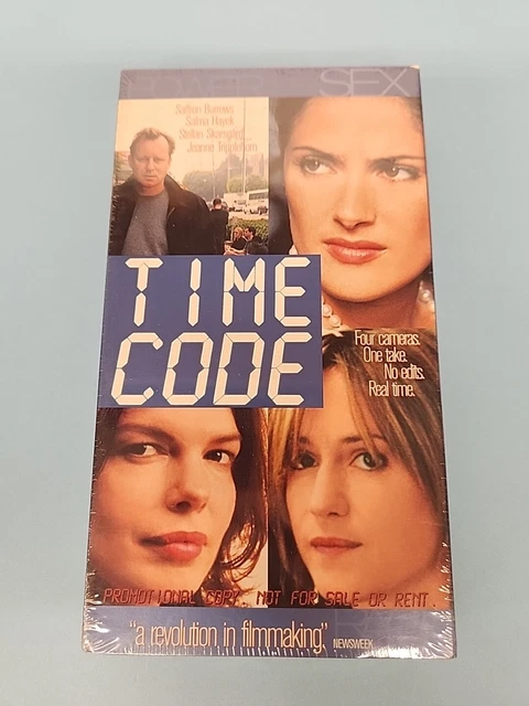TIME CODE VHS Tape Promotional $16.00 - PicClick CA