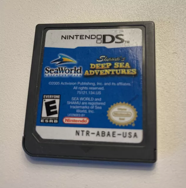 NINTENDO DS - SeaWorld Adventure Parks: Shamu's Deep Sea Adventures ... NINTENDO DS - SeaWorld Adventure Parks: Shamu's Deep Sea Adventures ...