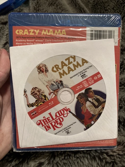 CRAZY MAMA & The Lady In Red Blu ray Scream Factory Replacement Disc ...