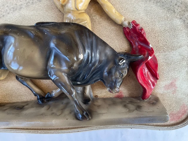 SCÈNE TAUROMACHIE ARENE De Nîmes Toréador Torero Taureau EUR 50,00 ...