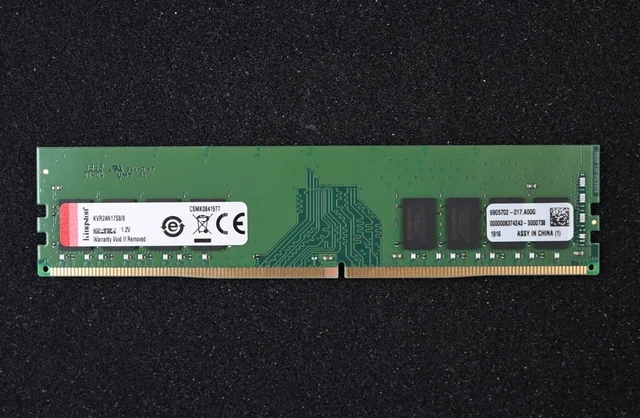 KINGSTON KVR24N17S8/8 DDR4 Module 8GB (1x8) PC4-19200 DDR4-2400 #7448 ...