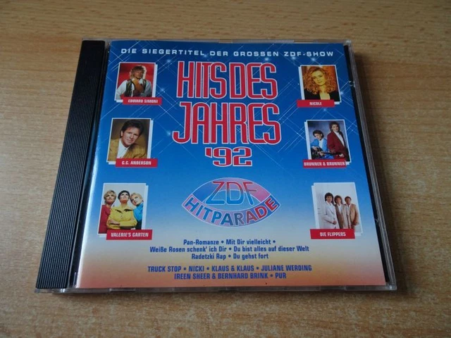 CD HITS DES Jahres 92: Nicole Juliane Werding Jacqueline Nicki Valerie ...