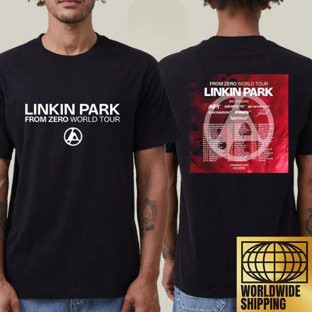 LINKIN PARK FROM Zero World Tour 2025 Tour Dates Two Sides T-shirt ...