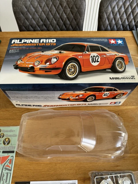 TAMIYA ALPINE A110 Rc Bodyset £28.00 - PicClick UK