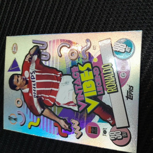 TOPPS MATCH ATTAX 2024/25 Vintage Vibes Legend - Ronaldo £1.07 - PicClick UK