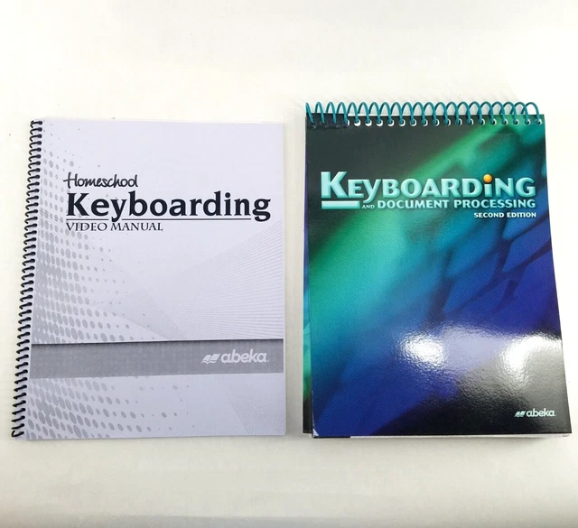 ABEKA KEYBOARDING AND DOCUMENT PROCESSING Textbook & Video Manual 2nd ...