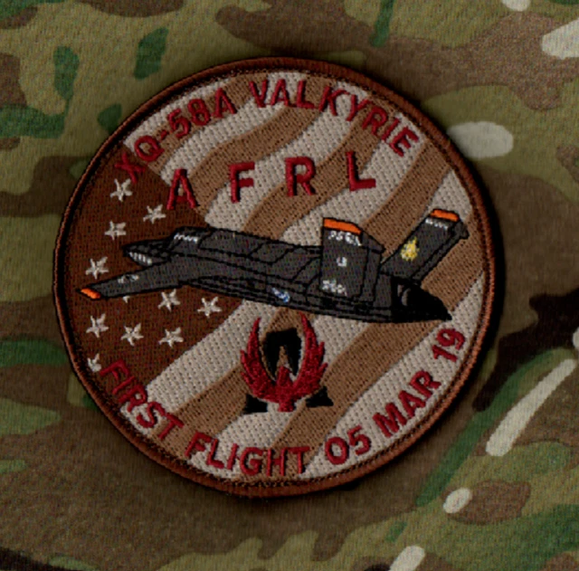 USAF LCAAT LCASD XQ-58A VALKYRIE FIRST FLIGHT 3/5/2019 AFRL velkrö OCP ...