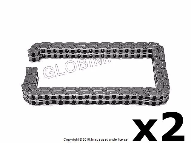 PORSCHE 911 '99-'05 Timing Chain w/o Master Link Set of 2 IWIS OEM ...