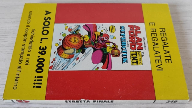 ALAN FORD N.249 STRETTA FINALE max bunker press mbp originale 1990 EUR ...