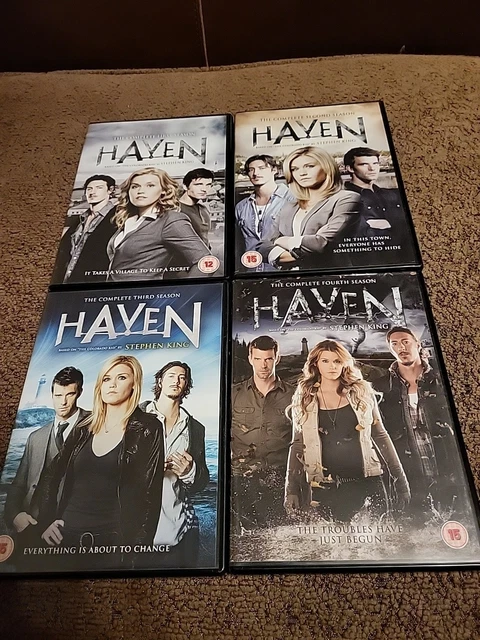 HAVEN SERIES 1 to 4 DVD Complete Collection Region 2 Good Condition £17 ...