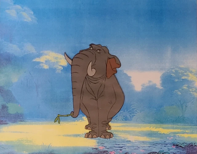 DISNEY: JUNGLE BOOK- Original Production Cel- Colonel Hathi £1,372.30 ...