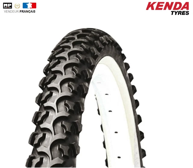PNEU VÉLO VTT KENDA K831 CRAMPONS NOIR TR (50-559) 26x1.95 EUR 14,99 - PicClick FR