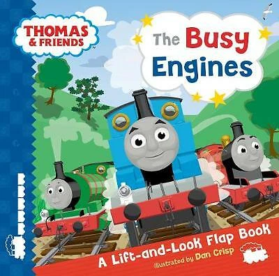 THOMAS & FRIENDS Busy Engines Lift-the-Flap Book, UK, Egmont Publishing ...