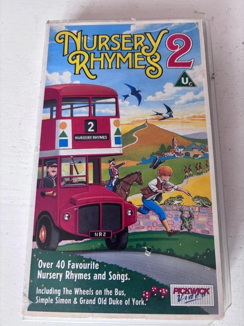 NURSERY RHYMES 2 VHS VIDEO £14.00 - PicClick UK
