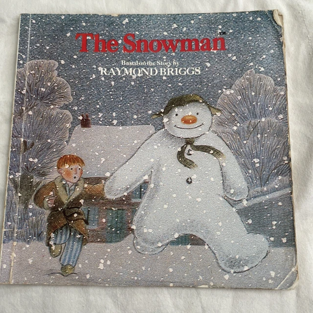 THE SNOWMAN RAYMOND Briggs Book 1986 Edition Tempo Small Paperback #12 ...