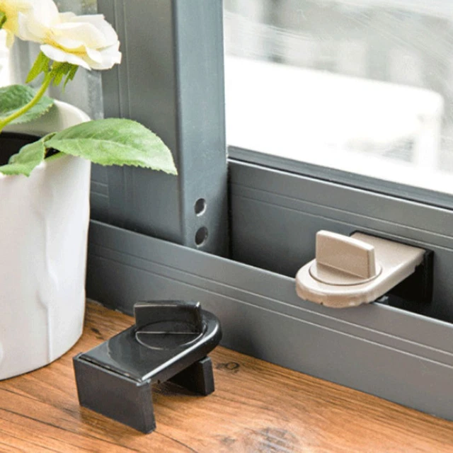 CARE SLIDING DOOR Window Locks Safety Lock Stopper Windows Sash ...
