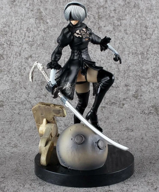 NIER AUTOMATA 2B YoRHa No.2 Type Doll B PVC Figure Toy Anime Toy Box ...
