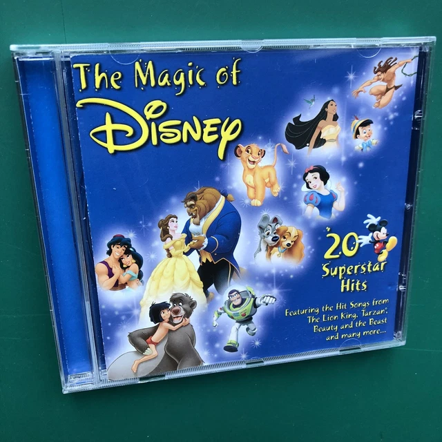 MAGIC OF DISNEY Pop Soundtrack CD Sting Shaggy Boyzone Eternal Aladdin ...