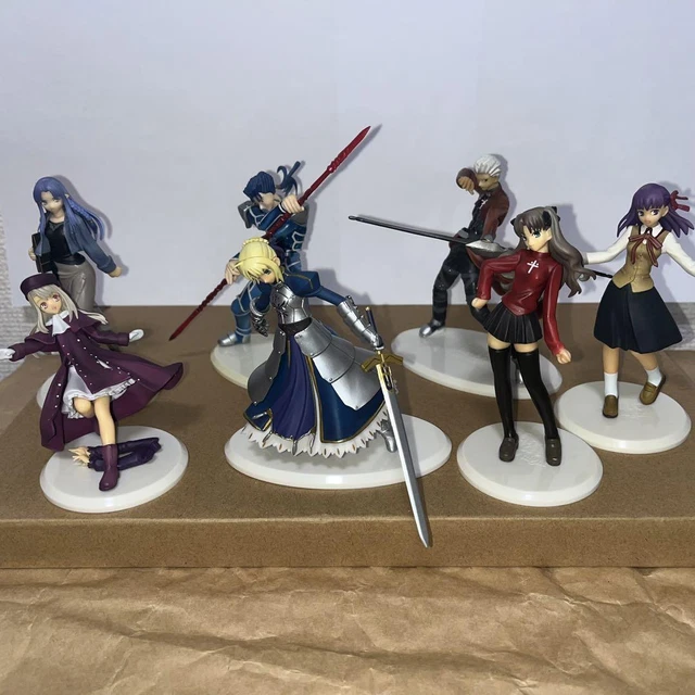 FATE FIGURE STAY Night Saber Archer Rin Tohsaka Sakura Matou Set Lot of ...