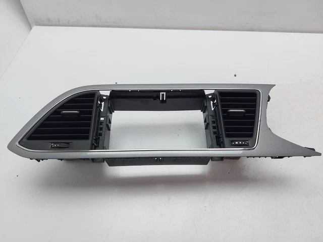 SEAT LEON MK3 Dashboard Display Monitor Surround Trim With Air Vents ...
