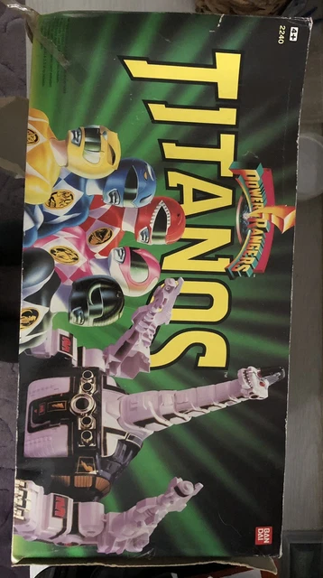 MIGHTY MORPHIN POWER Rangers Titanos Carrier Zord From Bandai 1993 £63. ...