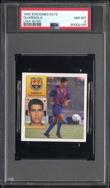 GUARDIOLA &2ÈME ANNÉE ROOKIE" F.C. BARCELONE EDITIONS ESTE LIGA 92-93. Pop 1. EUR 2.228,72 ...