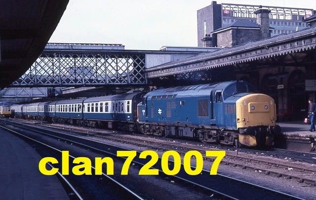 ORIGINAL RAILWAY COLOUR slide 37228 at Sheffield 2 July 1983 £3.99 ...