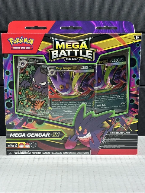 POKÉMON TCG MEGA Gengar Ex Mega Battle Deck Brand New Sealed Haunter ...