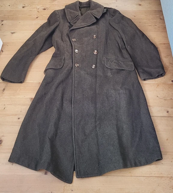 WW2 CANADIAN PATTERN 1941 greatcoat 1942 dated £53.00 - PicClick UK
