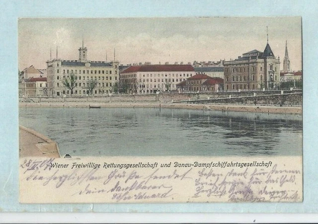 NR 41898 PK Wien Wiener Freiwillige Rettungsgesellschaft und DDSG Wien ...