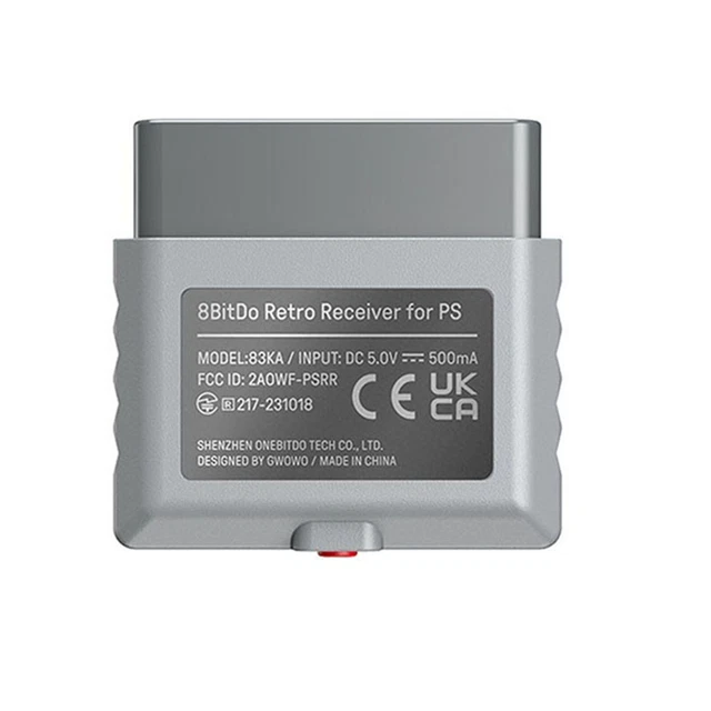 RICEVITORE RETRÒ USB 8 bitDo ricevitore 83KA per controller PS1/PS2 ...