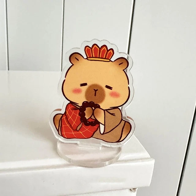 CAPYBARA CAPYBARA STAND Card Acrylic Note Holder Cartoon Acrylic Stand ...